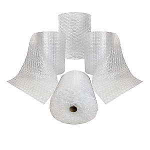 UOFFICE Roll of Bubble Cushioning Wrap - 24" Wide x 260 Ft - Large 1/2" Bubbles
