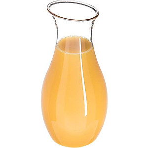 Carlisle FoodService Products 7090307 Cascata Carafe Juice Jar Beverage Decanter Only, Plastic, 1.5 L, Clear
