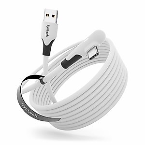 Syntech Link Cable 16FT with Hard Carrying Case Compatible with Quest2
