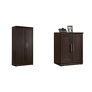 Sauder HomePlus Collection Storage Cabinet, Dakota Oak Finish & Sauder Homeplus Base Cabinet, Dakota Oak Finish