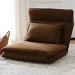 JYDQM Lounge Indoor Floor Sofa Bed Sleeper 14 Position Adjustable Living Room Daybed Recliner Sofa Couch Folding