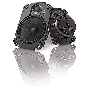 Infinity Kappa 4"x6" 2-Way Loudspeakers-Pair (Black)
