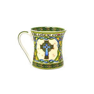 Royal Tara Irish Celtic High Cross Bone China Mug