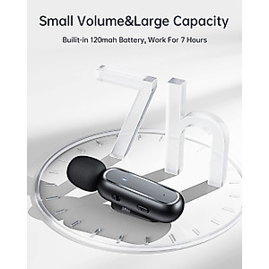 HCZ Wireless Lavalier Microphone for iPhone iPad with Charging Case, Plug-Play 7-Hour Battery, Noise Cancellation, 2 Pack Wireless Lapel Mic for Video Recording Podcast Vlog YouTube