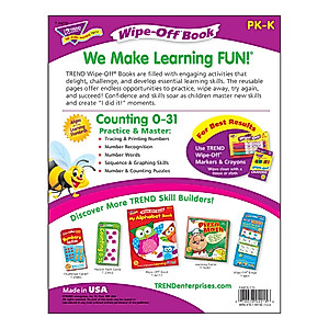 Counting 0–31 Wipe-Off® Book