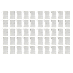 FIYO Cheese Cloths,50PCS 7.9 x 11.8 Inch Cotton Drawstring Bag Reusable Muslin Bag Cotton Bags with Drawstring Spices Sachet Bag for Household