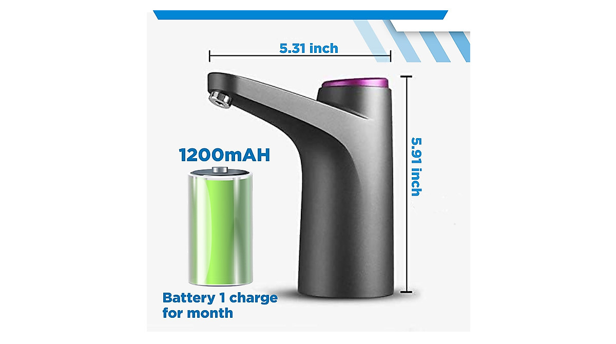 Blu Water Automatic Dispenser - Easy, Portable Hydration