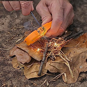 Smith's - S-50364 50364 Pocket Pal X2 Sharpener & Outdoors Tool Yellow