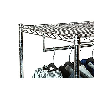 Omega 18" Wide Garment Rod