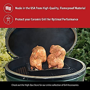 Gold Standard High Heat Gasket with Adhesive for Medium/Small/Mini Big Green Egg with Kevlar and Nomex New for 2014