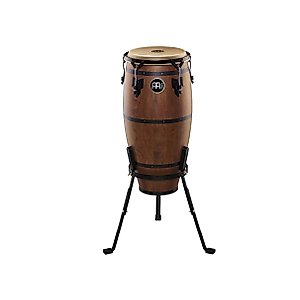 Meinl Percussion HTC11WB-M Headliner Traditional Designer Series 11-Inch Quinto With Basket Stand, Walnut Brown