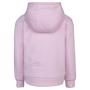 Nike Girl's Club Fleece Hi Low Pullover (Little Kids) Pink 6 Little Kid