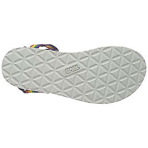 Teva womens Midform Universal Wedge Sandal, Rainbow/Black, 8 US