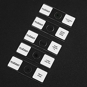50pcs Prepared Microscope Slides Set with Specimens, Plants Insect Animal Microbe Human Tissue Slides Set for Basic Biological Science Education (50pcs)