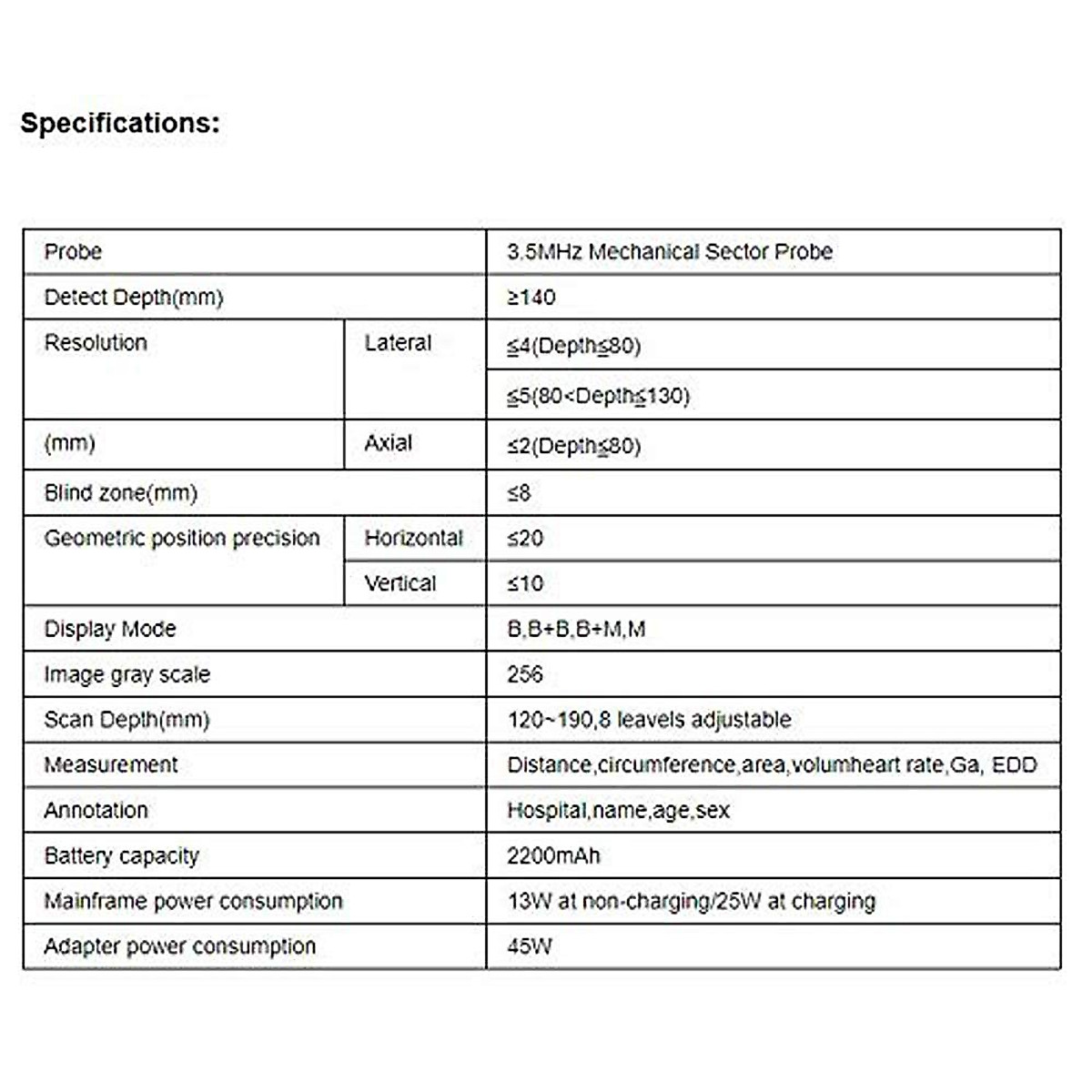 Veterinary WristScan Ultrasound Scanner Machine Handscan for Farm Animals with 3.5MHz mechanical sector probe