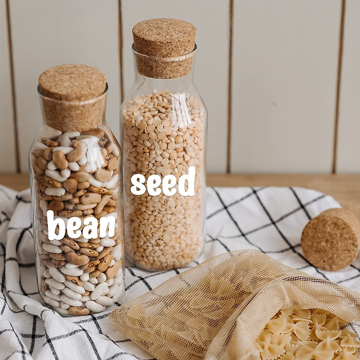 1260 Pieces 10 Sheets A4 Vinyl Letter Sticker, Self Adhesive Letters Numbers Mailbox Numbers Sticker for Signs, Window, Mailbox, Door (White,1 Inch)