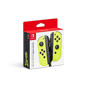 Nintendo Joy-Con (L/R) - Neon Yellow (Renewed)