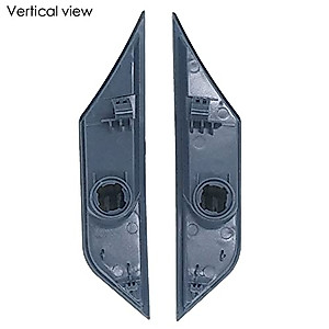 AutoJoy Club JDM Smoked Lens White Full LED Bulb Front Side Marker Light Compatible With 2016-2021 10th Gen Honda Civic Sedan Coupe Hatchback, Powered by 90-SMD LED, Replace OEM Sidemarker Lamps