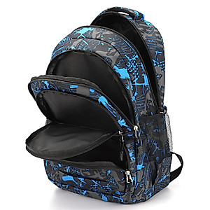 Rickyh Style Lightweight Elementary School Backpack - Durable, Waterproof Kids' School Bag