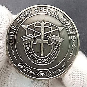 US. Army Special Forces Commemorative Coin Berets Challenge Metal Coins Army Fan Collectible Gifts
