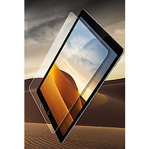 Pokanic - Compatible with iPad 8 (2020) 7 (2019) Generation 10.2 Inch Screen Protectors, Pencil HD Tempered Glass 9H Films, Anti-Scratch Anti-Fingerprint Easy Install 8th 7th (2 Pack)