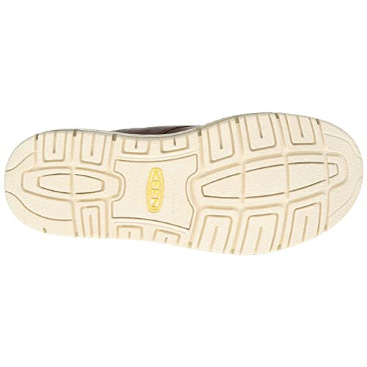 KEEN Utility Men's San Jose Oxford Low Soft Toe Industrial Wedge Work Shoes, Gingerbread/Off White, 11 Wide