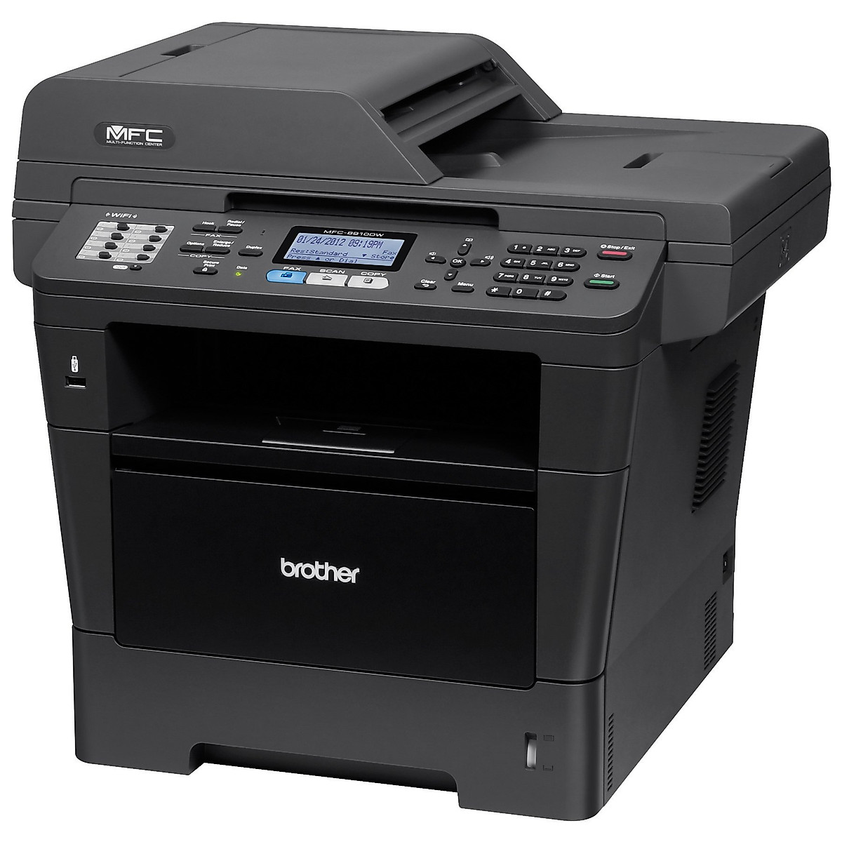 Brother Printer MFC8910DW Wireless Monochrome Printer with Scanner, Copier and Fax, Amazon Dash Replenishment Ready