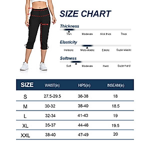 GymBrave Women's Hiking Cargo Pants Quick Dry Outdoor Camping Capris Water Resistant UPF 50 with Zipper Pockets Black