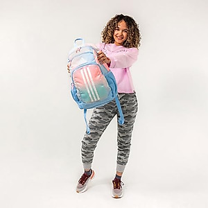 adidas Creator 2 Backpack, Adi Multi Collage/Onix Grey/Almost Blue, One Size