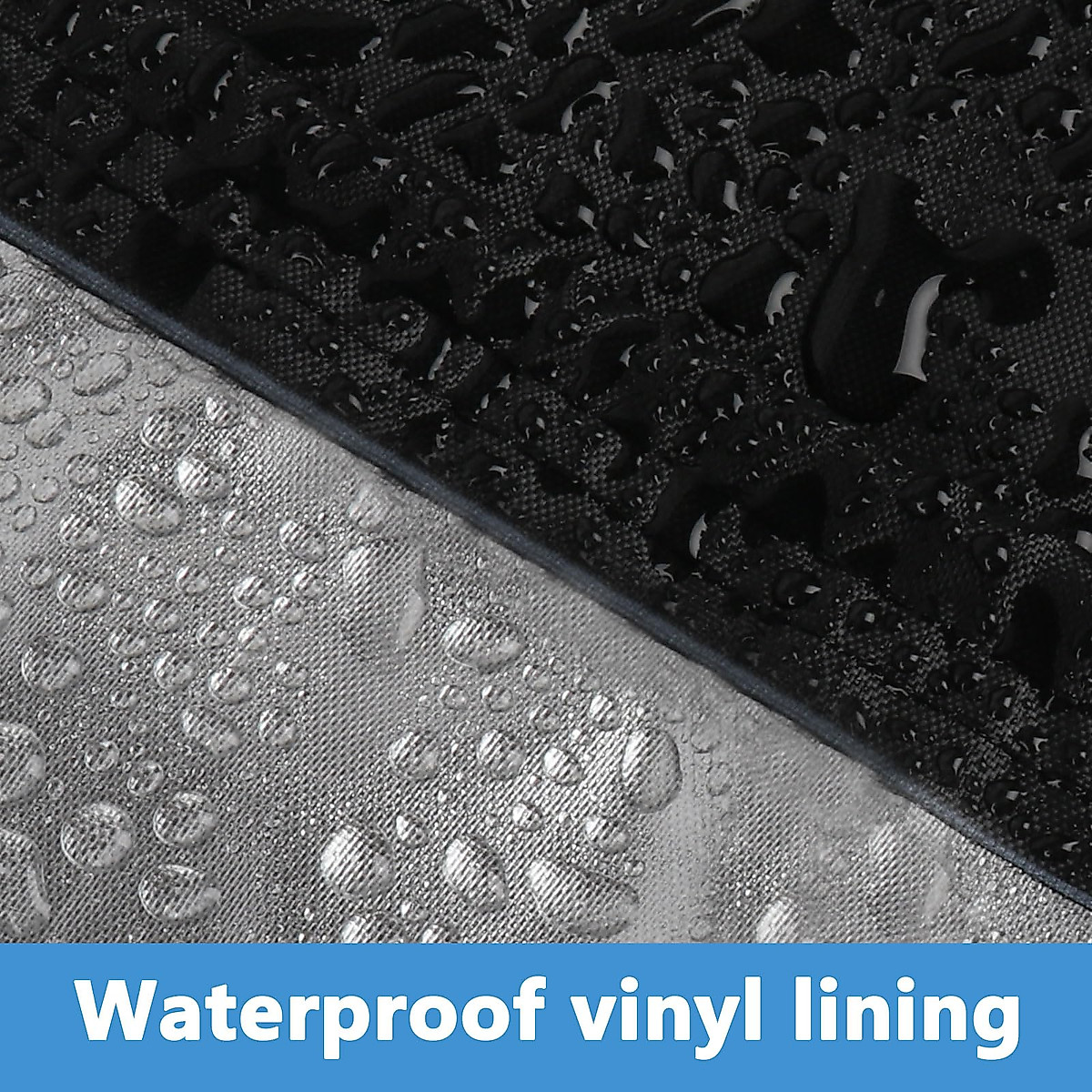 Guisong Flat Top Grill Cover Waterproof for Royal Gourmet 8-Burner Gas Grill with Side Tables Down, Weatherproof Cover for Protecting BBQ Grill/Propane Griddle/Outdoor Grill