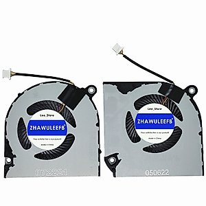 New CPU+GPU Cooling Fan for Acer Nitro 5 Gaming Laptop AN515-54 AN515-43 AN515-54-728C AN515-54-5812/51M5 AN515-54-5695/599H AN517-51 AN517-52 N18C3 Acer Nitro 7 AN715-51 AN715-51-76LS AN715-51