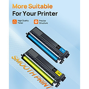 E-Z Ink (TM) Compatible Toner Cartridge Replacement for Brother TN336 TN331 TN-336 TN-331 Compatible with HL-L8350CDW MFC-L8850CDW MFC-L8600CDW HL-L8350CDWT (Black Cyan Magenta Yellow, 4 Pack)