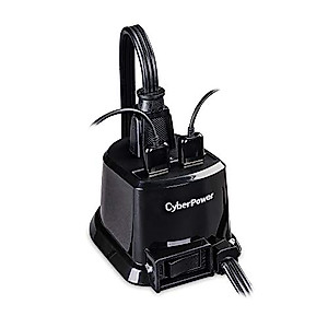 CyberPower CSP105U Professional Dual USB Power Station,Black