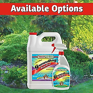 I Must Garden Groundhog/Woodchuck Repellent: All Natural Spray for Gardens, Plants, and Lawns – Pleasant Scent - 32oz Easy Spray Bottle