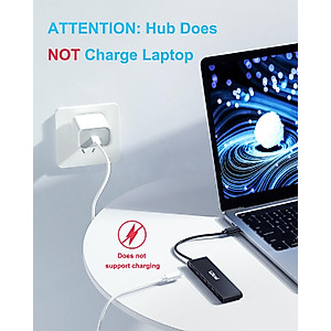 Pink USB C 3.2 Hub [Data Transfer Only],USB C to USB C Hub 10Gbps Data Transfer,4-Port USB C Exrender for MacBook Air/Pro,Mac Mini,iMac,Dell XPS,iPhone 15 Pro/Pro Max