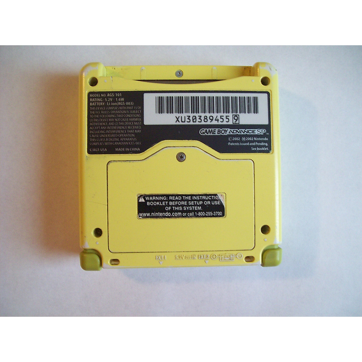 Gameboy Advance Sp- Limited Edition Spongebob Squarepants