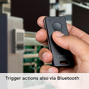 DoorBird IP Video Door Station D1101V Surface-Mount, Stainless Steel V2A, Brushed, Surface-mounting POE Video Doorbell