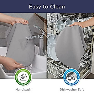 Slow Cooker Liners 2 pack - Sillicone Reusable - For 6-8 Quarts - Easy to Clean - Sleek design - Leak Proof - Fits Round and Oval Pots