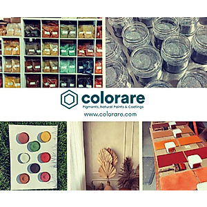 SPANISH Yellow Earth - Mineral Pigment for Artistic and Decorative Painting (1KG)