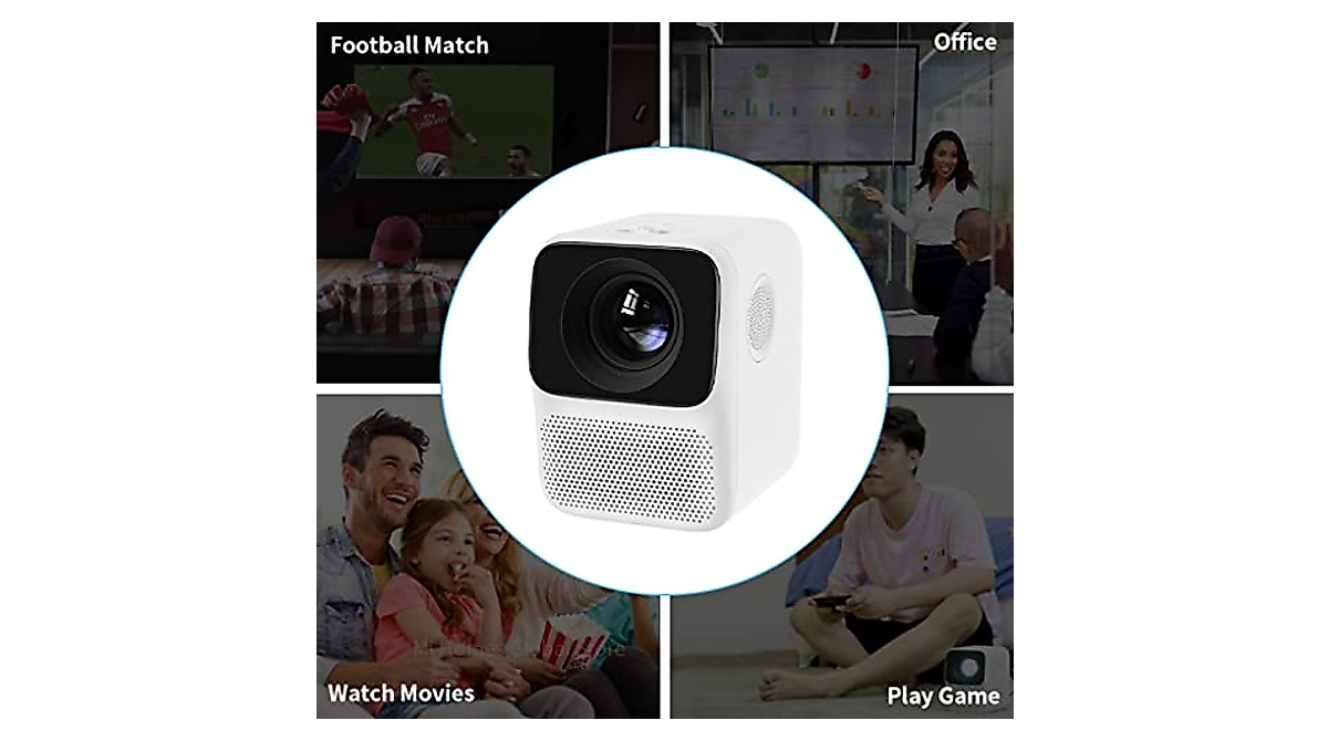 T2 Max 1080p Portable Mini LED Projector for Home