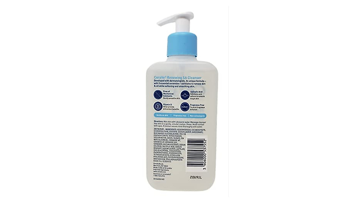 CeraVe SA Skincare Bundle for Bumpy Skin - Exfoliate & Restore