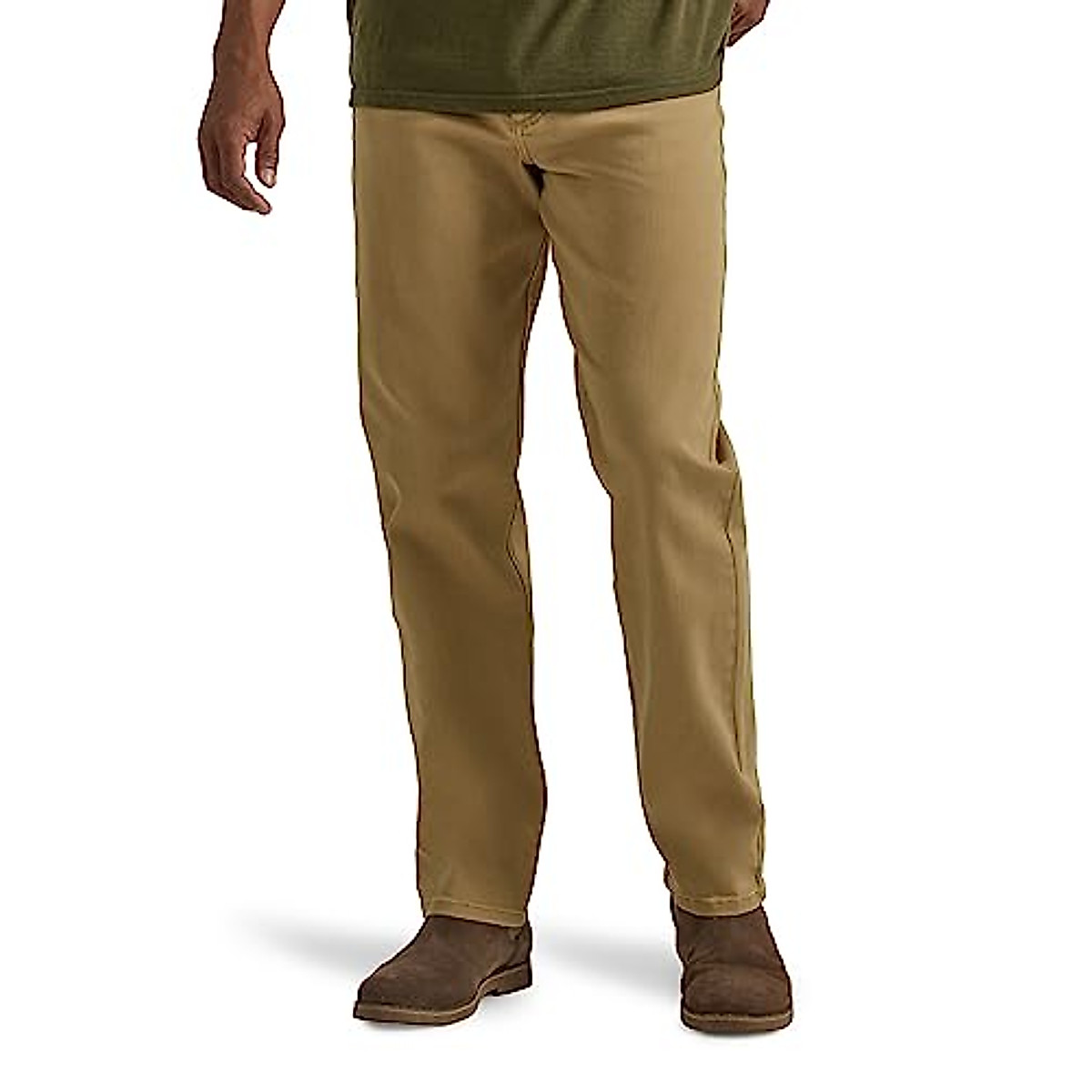 Wrangler Authentics Men's Classic 5-Pocket Relaxed Fit Flex Jean Harvest 34W x 30L