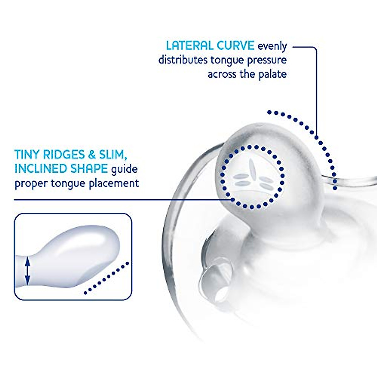 Chicco PhysioForma Light Day & Night including Glow In Dark Pacifier for Babies 0-6m, Pink, Orthodontic Nipple, BPA-Free, 2-count in Sterilizing Case