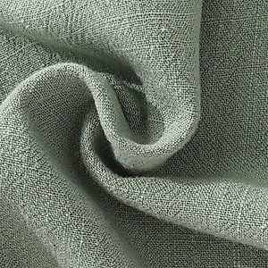 Toddler Baby Girl Dress Summer Cotton Linen Ruffle Halter Sleeveless Kids Casual Beach Party Dresses 2-7 Years (Grey Green, 4-5T, 4_Years)