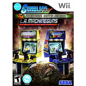 Gunblade NY: Special Air Assault Force and L.A Machineguns: Rage of the Machines - Arcade Hits Pack - Nintendo Wii (Special)