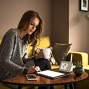 5000mAh Replacement Battery Mount Holder for Infant Optics DXR-8 Monitor