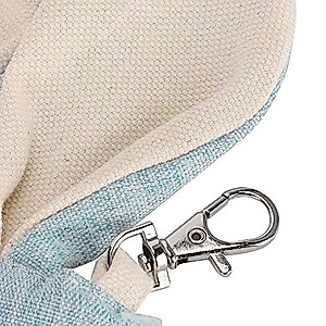 TOPINCN Small Animal Sleeping Bag Pouch Winter Soft Warm Pet Bed House Hamster Hanging Bed Nest for Ferret Hedgehog Sugar Glider Chinchillas (L)