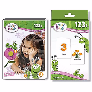 Brainy Baby 123s DVD and 123s Flashcards: Introducing Numbers 1 to 20 Deluxe Edition