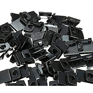 WOIWO 20 PCS Metal Hanging Hooks Hanger Clips for Wall Mount Album Picture Photo Artwork Frames