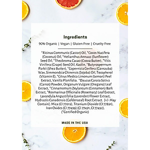 Mom's Secret 100% Natural Lip Gloss, Organic, Vegan, Gluten Free, Cruelty Free, Made in the USA, 0.18 oz. (It's Clear to Me)